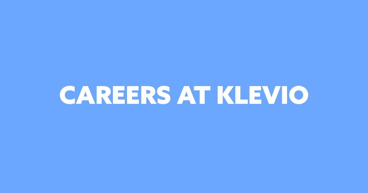 Careers | Keyless Entry Solution | Klevio