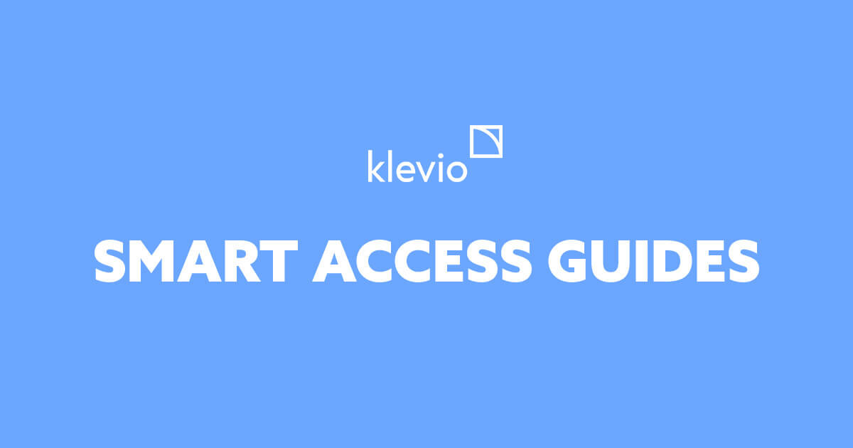 Free Guides for Entry Systems & Smart Lock Solutions | Klevio