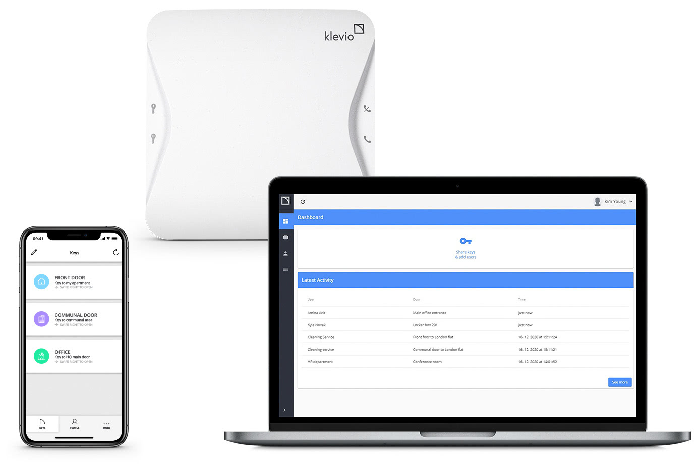 Klevio | Smart Lock and Keyless Entry Solution for Businesses
